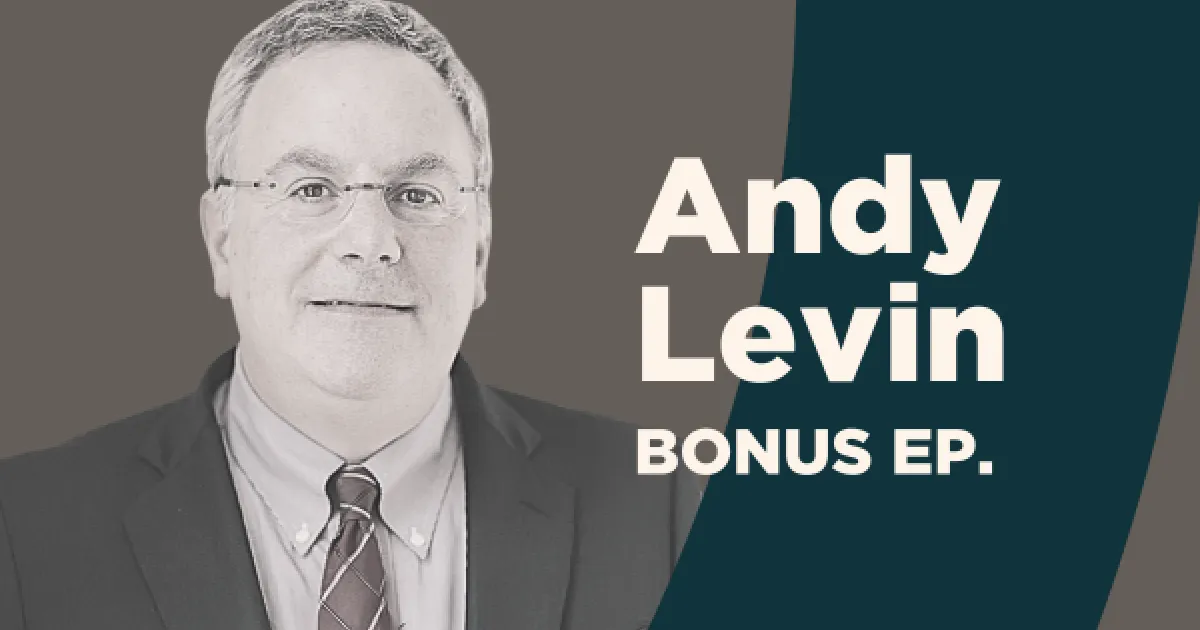 Andy Levin on the Importance of an Independent Inspector General at the ...