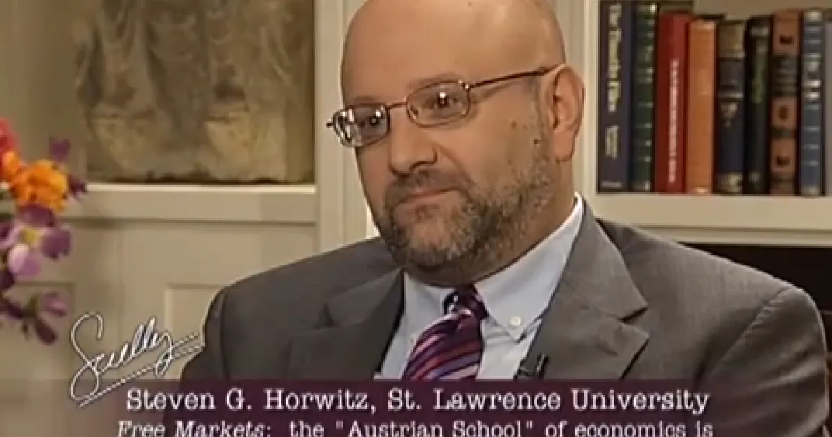 Steven Horwitz Discusses the Austrian School of Economics on The World ...