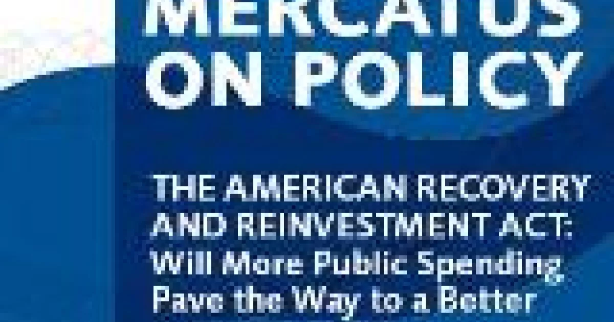 The American Recovery and Reinvestment Act: Will More Public Spending ...